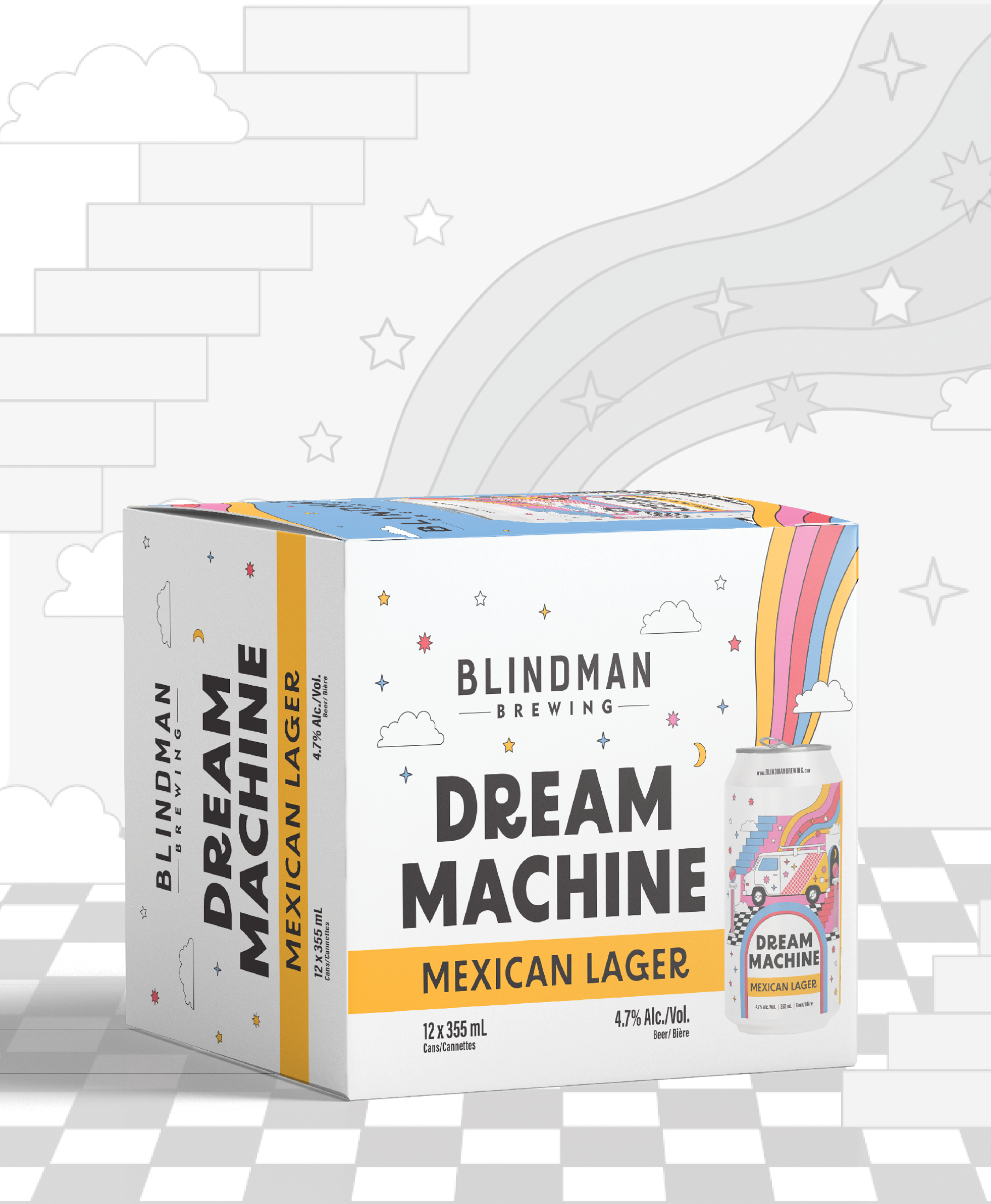 Dream Machine Mexican Lager - Blindman Brewing
